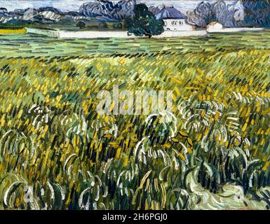 Vincent Van Gogh, Landscape with House and Ploughman, landscape ...