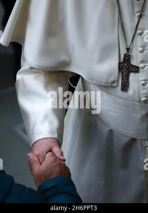 Vatican City, Holy See. 17th Nov, 2021. POPE FRANCIS during his ...
