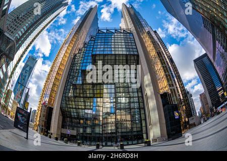 The Royal Bank of Canada (RBC) Plaza South Tower and the TD Canada ...