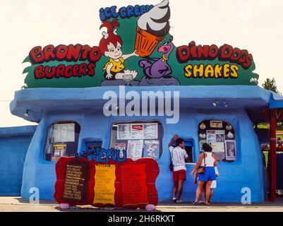 Flintstones Bedrock City theme park and campground near Custer South ...