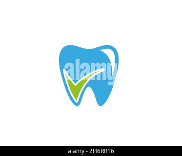Dental Check vector logo design template. Health Dental logo design ...