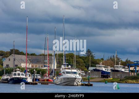 Kilrush Marina, County Clare, Ireland Stock Photo - Alamy
