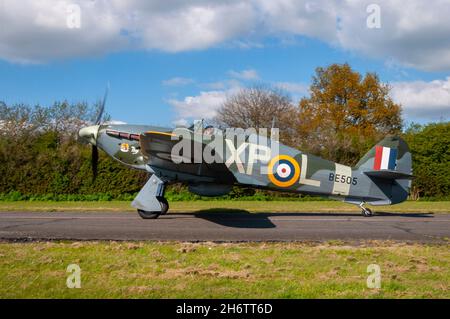 Peter Teichman, pilot and owner of Hangar 11 collection at North Weald ...