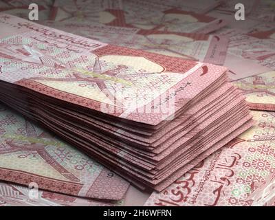 Money of Oman. Rial bills. OMR banknotes. 1 Arabic. Business, finance ...