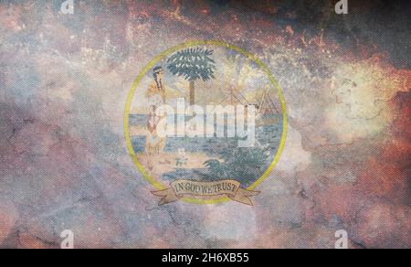 Flag of Florida (1868 Stock Photo - Alamy