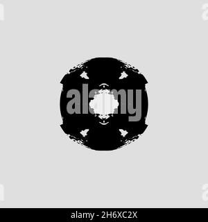 Rorschach test icon. Simple style Rorschach test background symbol ...