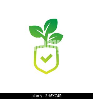 crop protection or agricultural insurance icon Stock Vector Image & Art ...