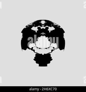 Rorschach test icon. Simple style Rorschach test background symbol ...