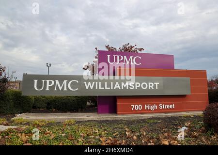 Williamsport, United States. 18th Nov, 2021. UPMC Williamsport, an ...
