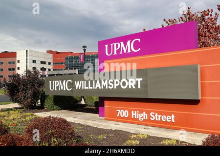 Williamsport, United States. 18th Nov, 2021. UPMC Williamsport, an ...