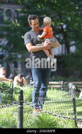 New York - NY - 06/21/19 - Seth Meyerswith sons Ashe Meyers (3 years ...