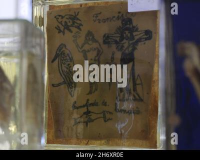 Lisboa, Portugal. 18th Nov, 2021. (INT) Embalmed head of the first ...
