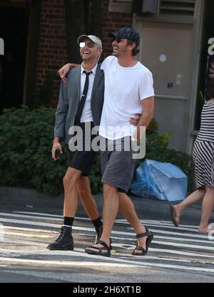 New York - NY - 08/16/2019 - Lee Pace and boyfriend Matt Foley leaving ...
