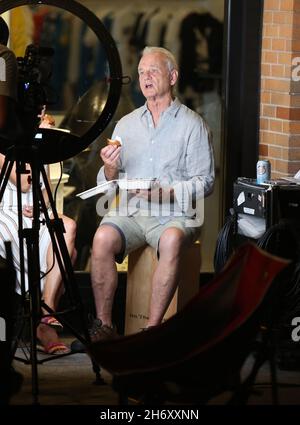 New York - NY - 06/26/2019 - Bill Murray eating potato latkes and doing ...