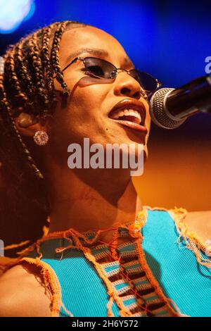 Milan Italy. 17 November 2021. The Angolan rapper and singer Diana De ...