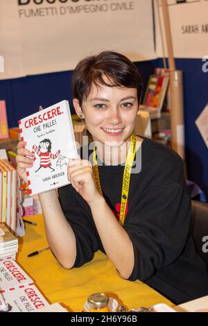 Sarah Andersen at Comicon 2016, Naples (Italy Stock Photo - Alamy