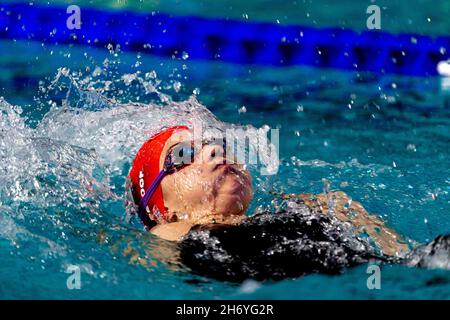 EINDHOVEN, NETHERLANDS - NOVEMBER 18: Alexandra DeLoof during the ISL ...