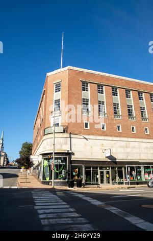 Bangor, ME - USA - Oct. 12, 2021: Landscape view of the massive iconic ...
