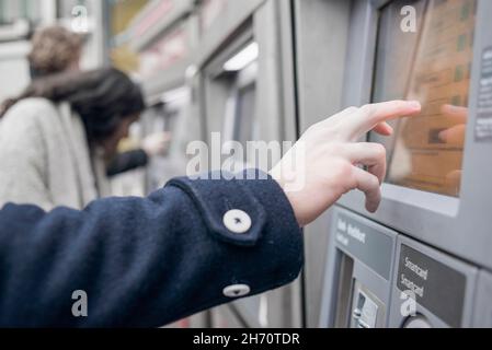 Train ticket vending machines, Ticket vending machines for commuter ...