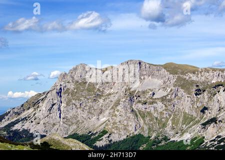 Maglic mountain, Bosnia and Herzegovina and Montenegro Stock Photo - Alamy
