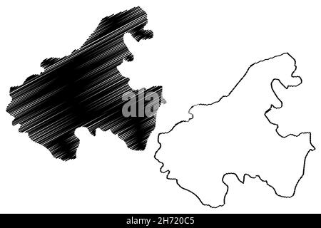Vijayanagara district (Karnataka State, Republic of India, Gulbarga ...