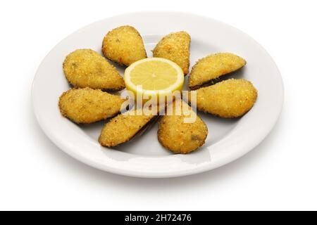 tigres, spanish style stuffed mussels Stock Photo - Alamy