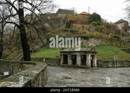 Entrance to Catacombs/Underground church in Jajce (national monument ...