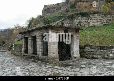 Entrance to Catacombs/Underground church in Jajce (national monument ...