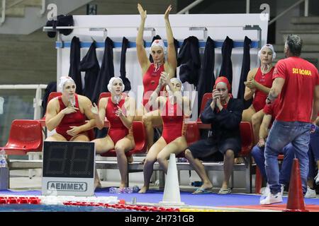 Roma Women exultation during AS Roma vs Inter - FC Internazionale ...
