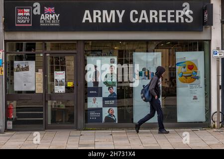 army careers recruitment office building in city of canterbury county ...