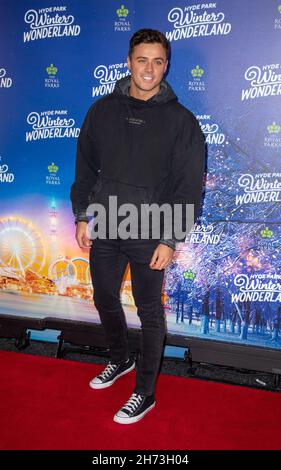 Brad McClelland attends the VIP Preview evening of Hyde Park Winter ...