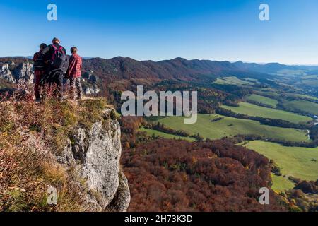 Sulovske skaly (Sulov Rocks): viewpoint at Sulov Rocks, rock, forest ...
