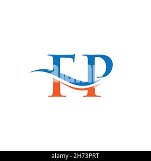 FP Letter Initial with Royal Template.elegant with crown logo vector ...