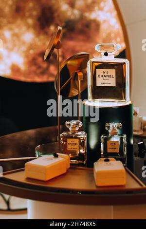 Chanel No. 5 is a famous fragrance launched in 1921 by Coco Chanel ...