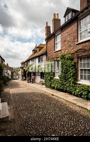 Rye the medieval English Town Stock Photo - Alamy