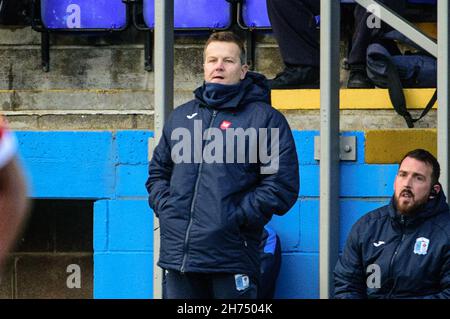 BARROW IN FURNESS, GBR. NOV 24TH Crawley players celebrate their goal ...