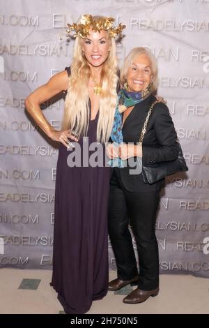 Lucy Ann Galioto, Luciana Pampalone and Joselyn Nguyen attend the Jean ...