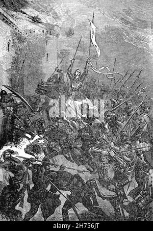 Battle of Castillon Stock Photo - Alamy