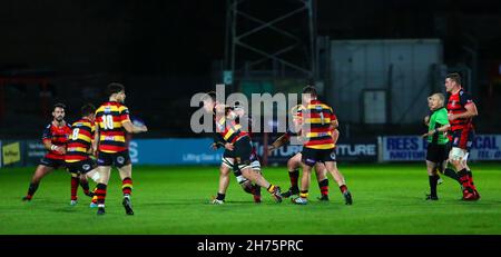 Aberavon Quins v Carmarthen Quins 2021 Stock Photo - Alamy