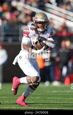 Florida State running back Lawrance Toafili (9) rushes for yardage past ...