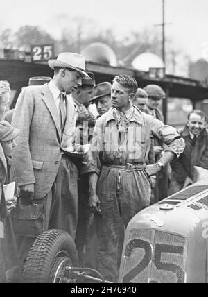 A P R (Tony) Rolt Coronation Races 14th May 1938, where he drove car ...