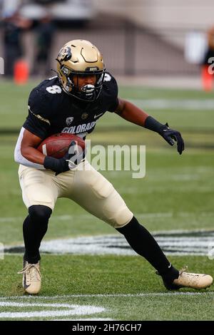 Colorado Buffaloes running back Alex Fontenot (8) in the first half of ...