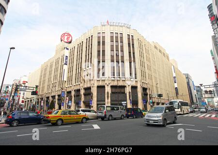 The Isetan Shinjuku flagship store located in Shinjuku, Tokyo, Japan ...