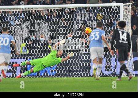 Manuel Reina player of Lazio, during the match of the Italian SerieA ...