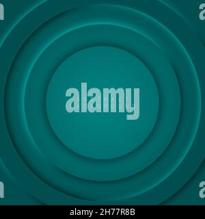 Abstract green illustration in neomorphic style. Minimal wallpaper ...