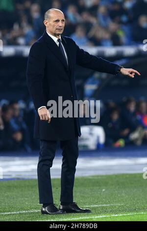 Olimpico Stadium, Rome, Italy - Massimiliano head coach of AC Milan ...