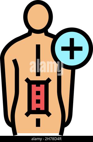 neurovascular surgery color icon vector illustration Stock Vector Image ...