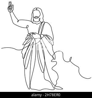 enlightenment. Drawing with a sin Stock Vector Image & Art - Alamy