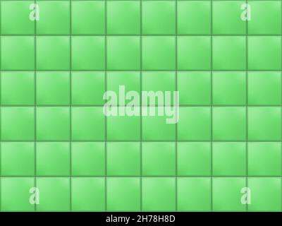 Subway tile pattern. Metro green turquoise ceramic bricks background ...