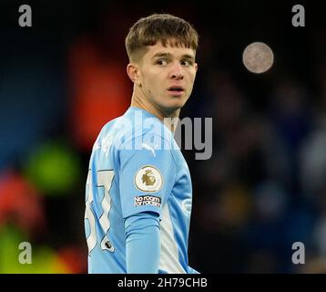 Manchester, UK. 21st Nov, 2021. Rafa Benitez manager of Everton during ...